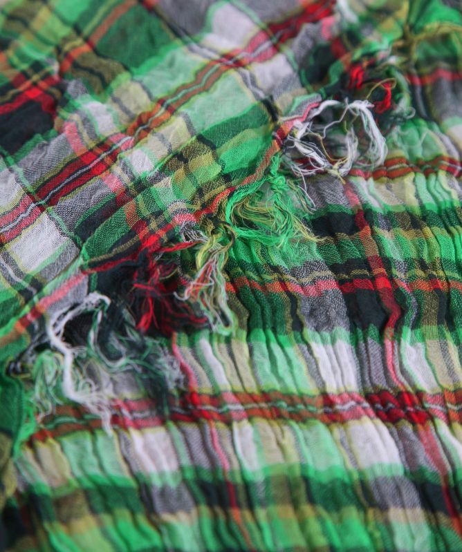 ISCHIKO Cotton Check Scarf | Jules B