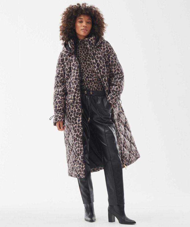 Barbour International Printed Boulevard Quilted Jacket | Jules B