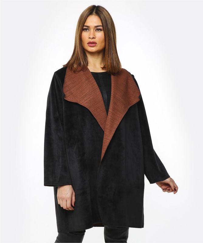 Thanny Reversible Faux Sheepskin Coat | Jules B