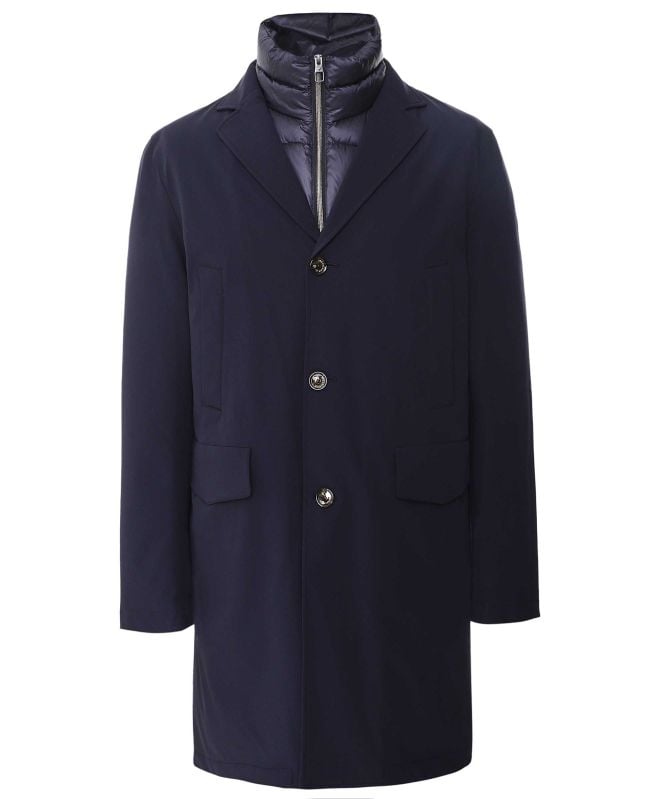 Montecore Bib Insert Down Overcoat | Jules B