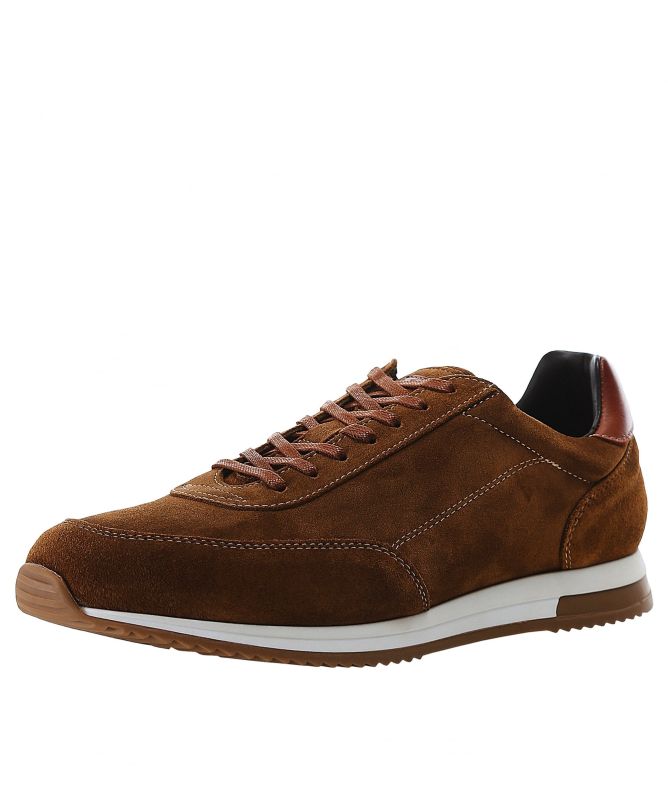Loake Tan Suede Bannister Trainers | Jules B