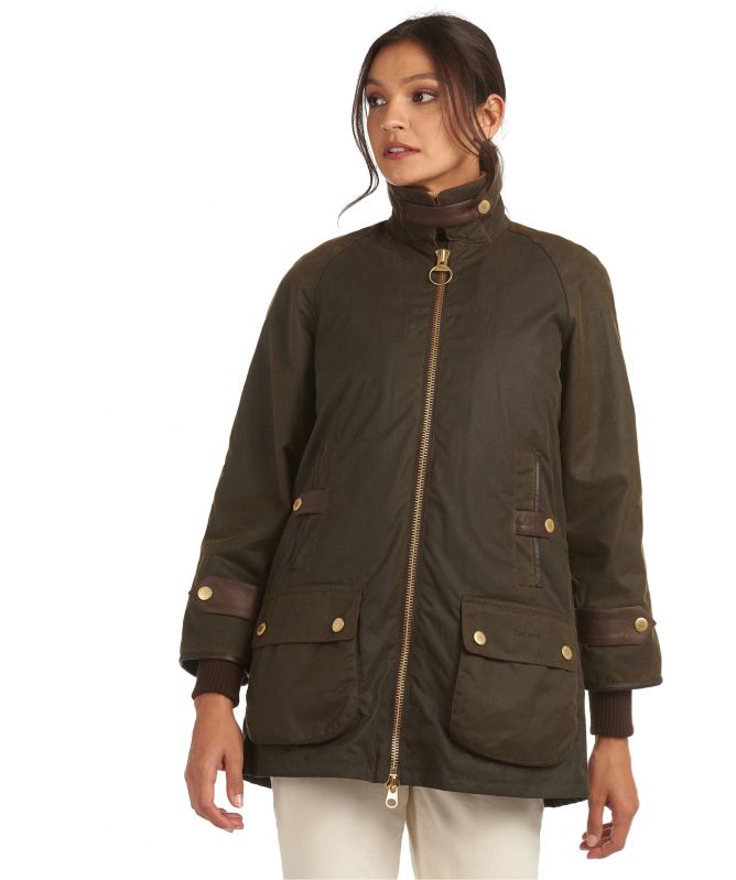Barbour Green Norwood Waxed Cotton Jacket | Jules B