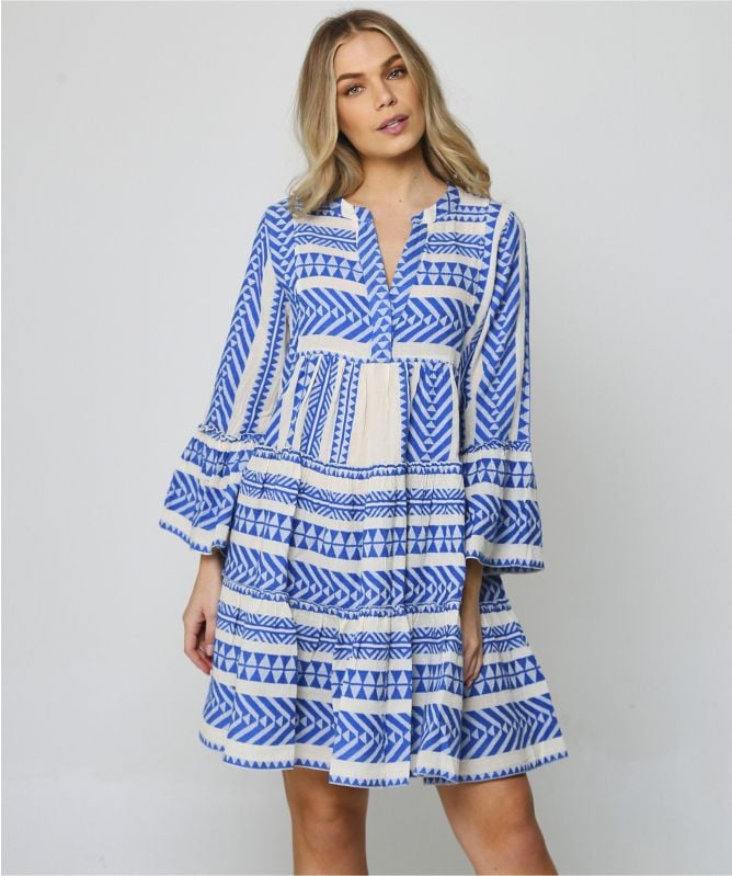 Devotion Zakar Embroidered Mini Dress | Jules B
