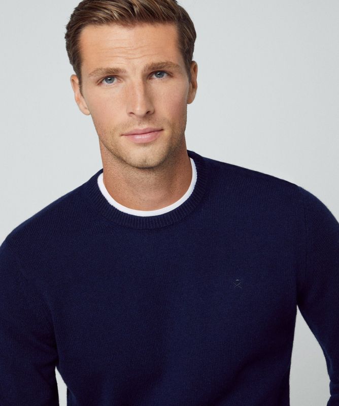 Hackett Lambswool Crew Neck Jumper | Jules B