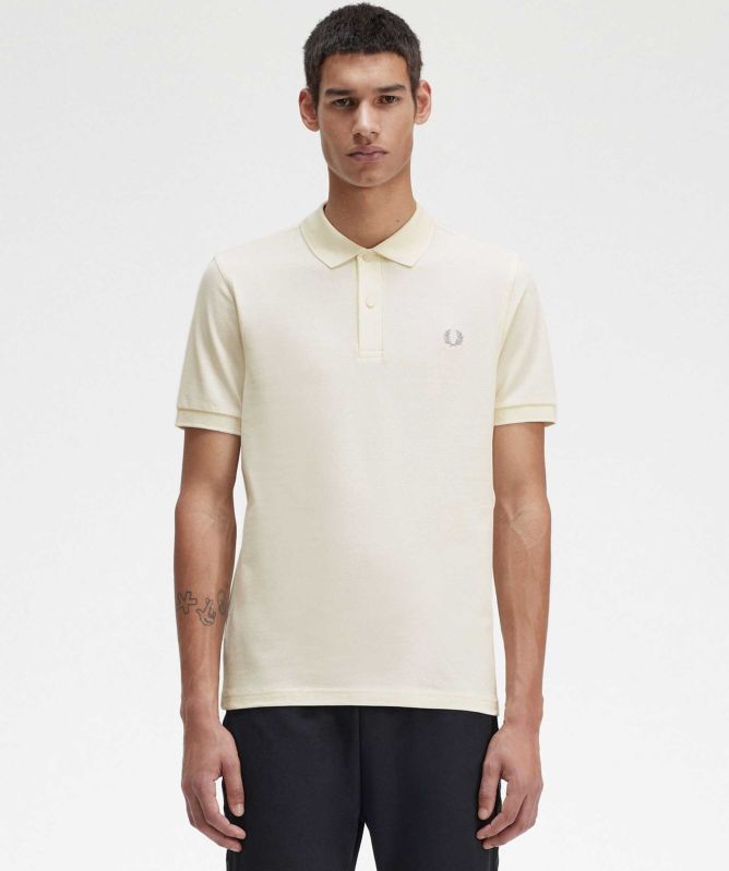 Fred Perry Ecru M6000 S64 Polo Shirt | Jules B