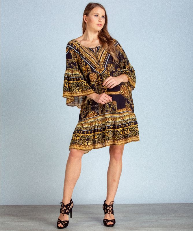 Inoa Verona Silk Gypsy Dress | Jules B