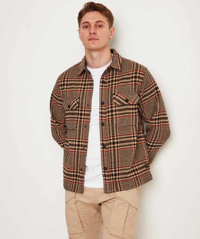 Replay Check Twill Overshirt | Jules B