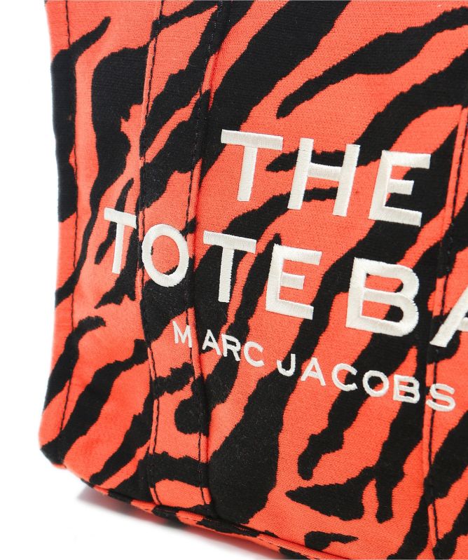 Marc Jacobs Orange Tiger Stripe Small Tote Bag | Jules B