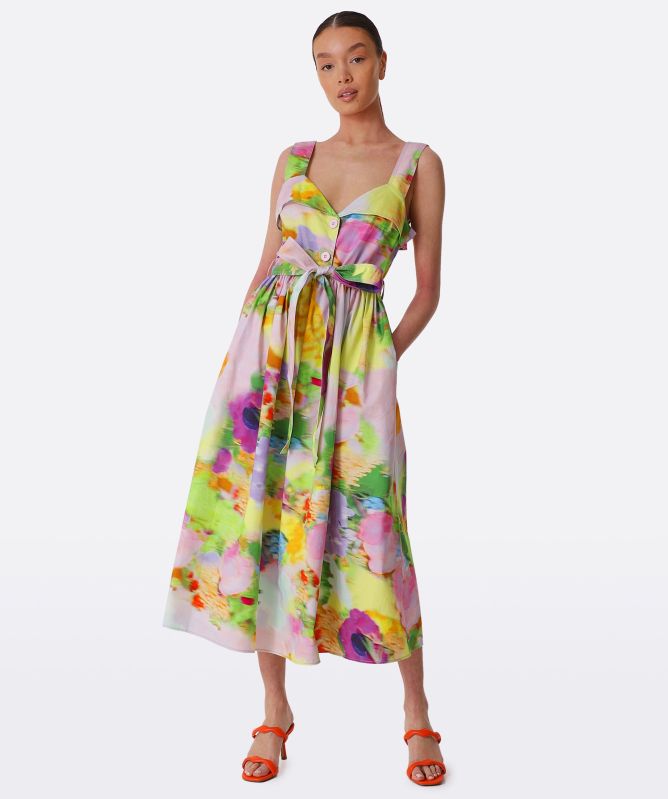 Stine Goya Stina Floral Midi Dress | Jules B