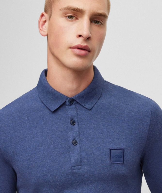 BOSS Long Sleeve Passerby Polo Shirt | Jules B