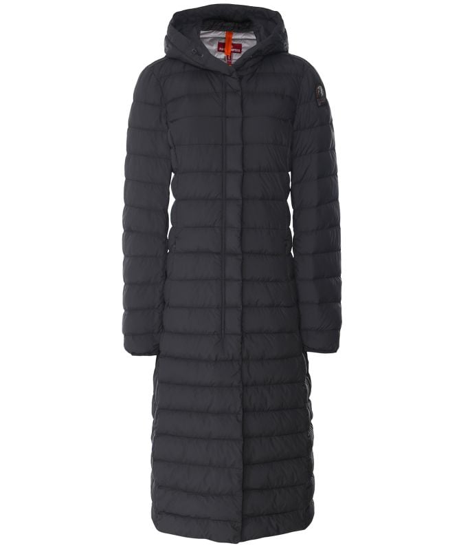 Parajumpers Black Omega Lightweight Puffer Coat | Jules B