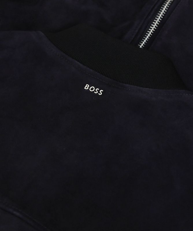 BOSS Suede Malbano1 Bomber Jacket | Jules B