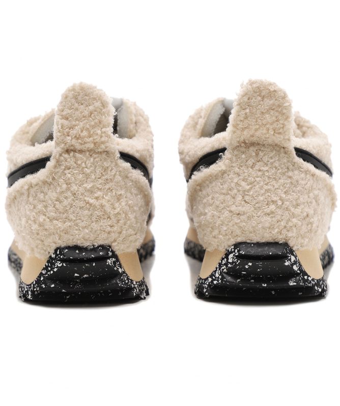 Rag and Bone Beige Recycled Sherpa Retro Trainers | Jules B