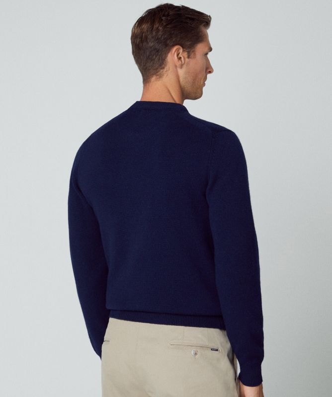 Hackett Lambswool Crew Neck Jumper | Jules B
