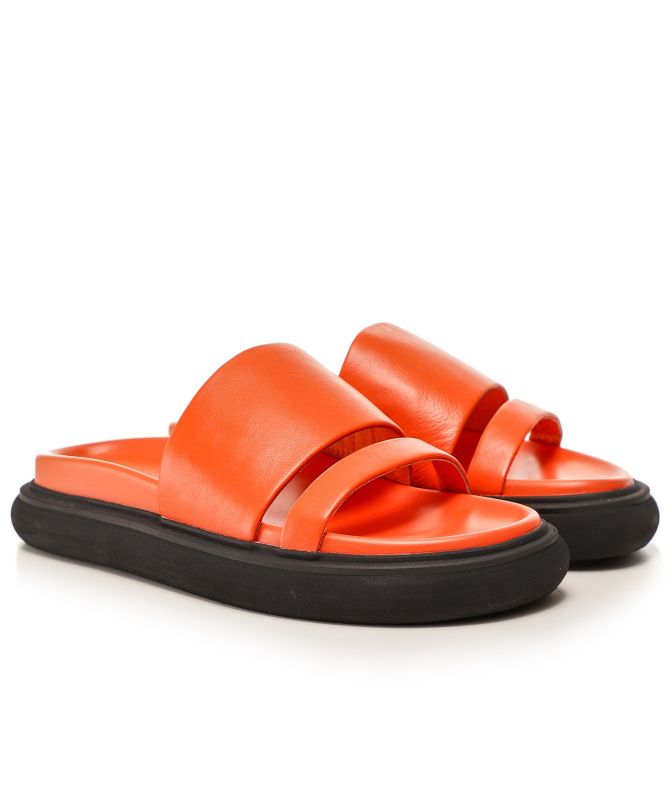 Alias Mae Clara Leather Slides | Jules B