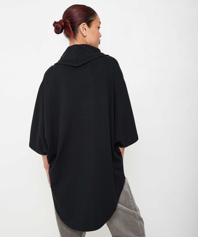 Philomena Christ Cowl Neck Poncho | Jules B