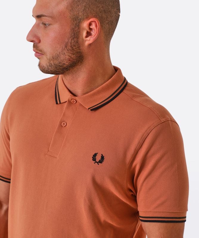 Fred Perry Light Rust M3600 Polo Shirt | Jules B