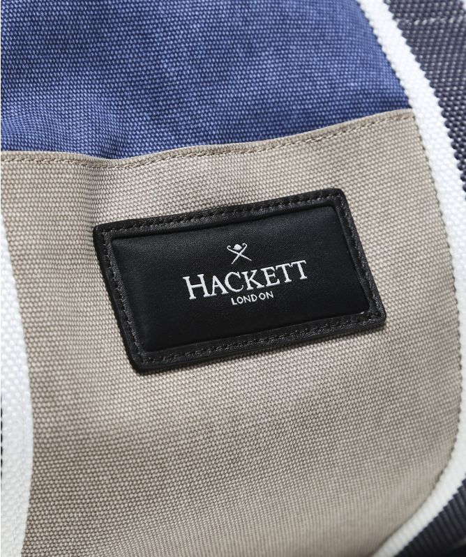 Hackett Blue Large Canvas Holdall | Jules B