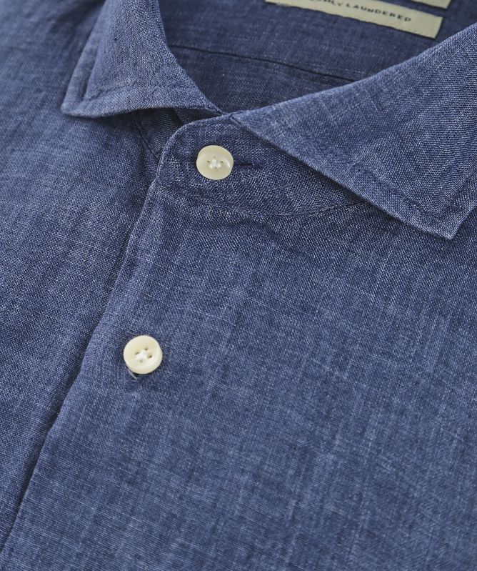 Thomas Maine Tailored Fit Linen Shirt