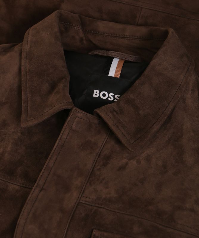 BOSS Suede Mucker Jacket | Jules B