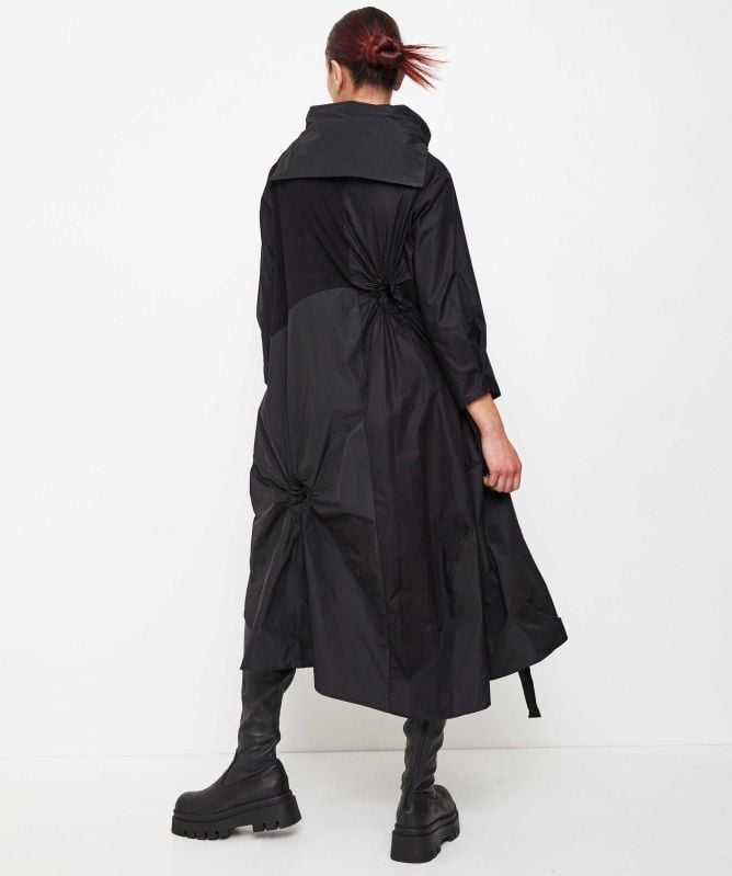 Bize Taffeta Knot Midi Dress | Jules B