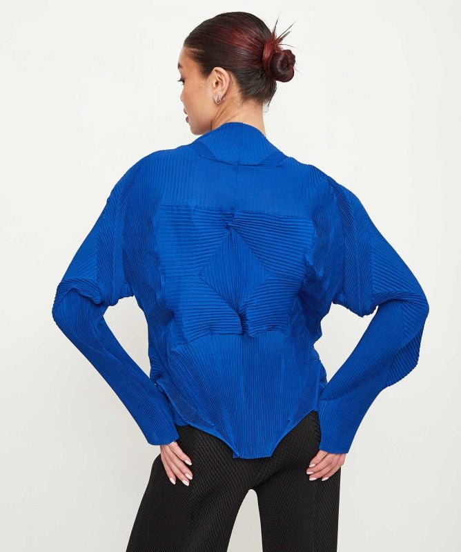 Thanny Pleated Frilled Jacket