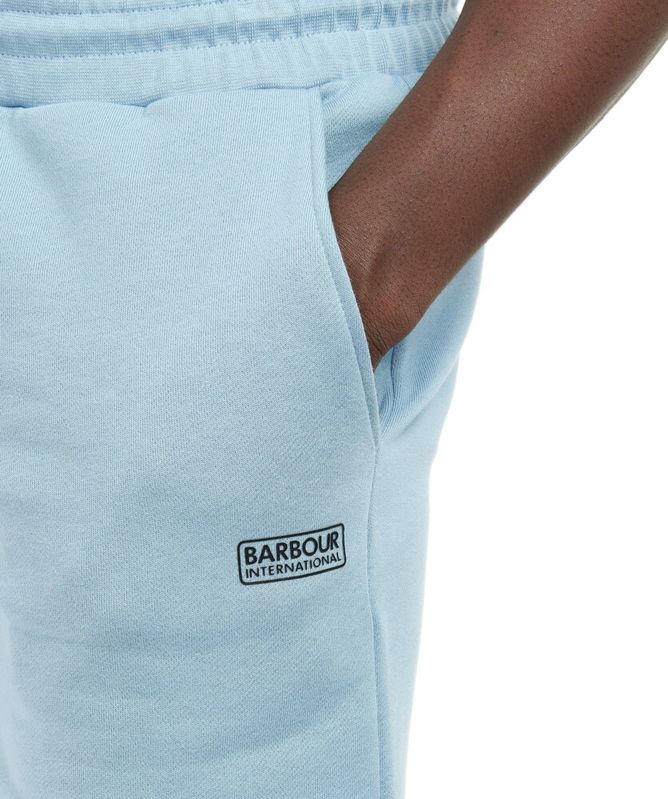 Barbour International Blue Grant Jogger Shorts | Jules B