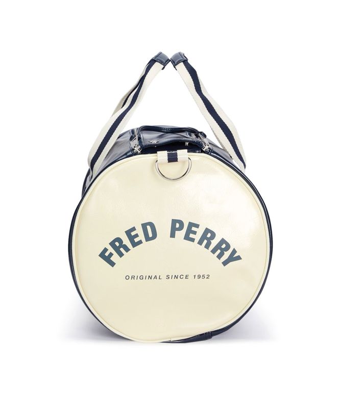 Fred Perry Navy Classic Barrel Bag | Jules B