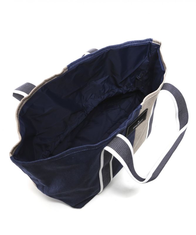 Hackett Blue Colour Block Canvas Tote Bag | Jules B