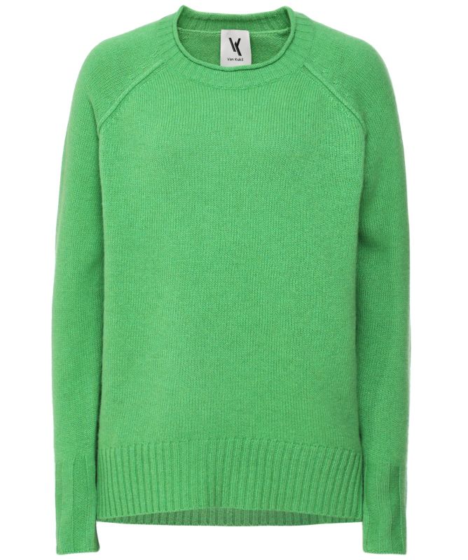 Van Kukil Gemma Round Neck Cashmere Jumper | Jules B