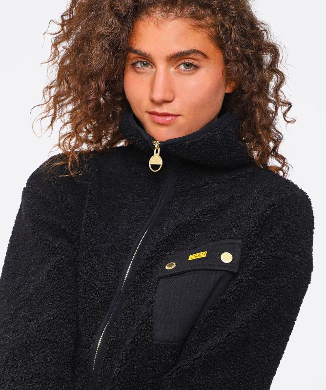 Barbour International Zip Through Monaco Fleece | Jules B