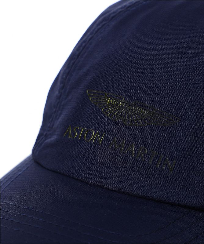 Hackett Navy AMR Rubberised Logo Cap | Jules B