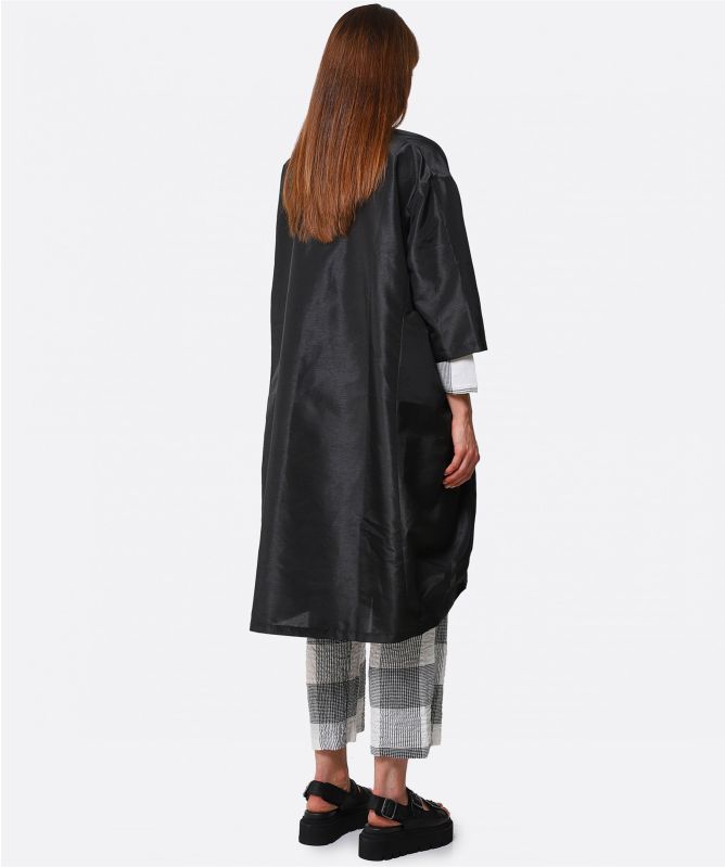 Thanny Black Tafia Oversized Jacket | Jules B