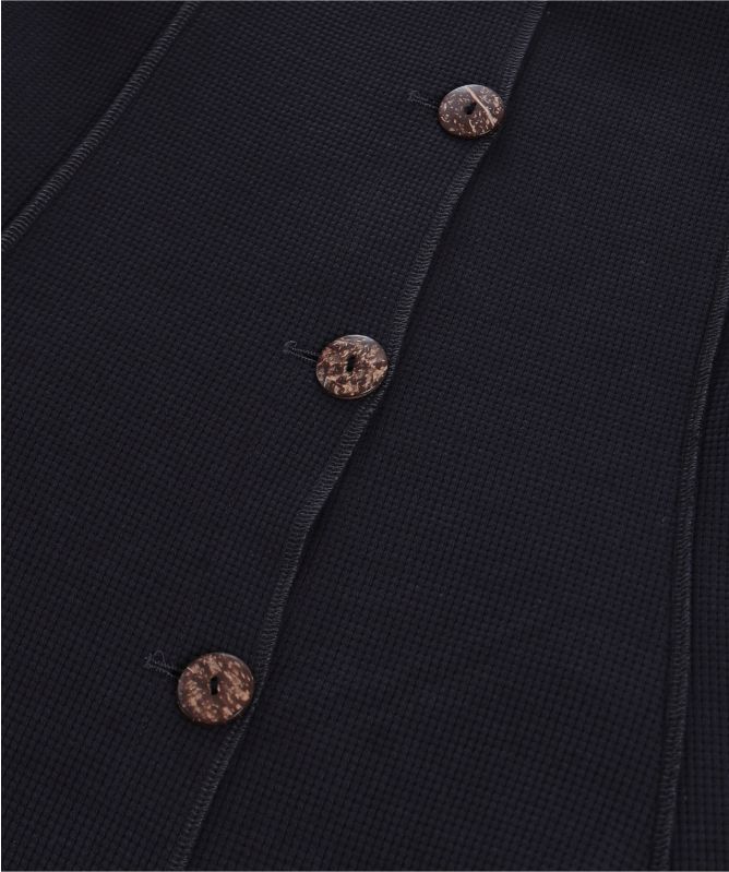 Thanny Velvet Textured Coat | Jules B