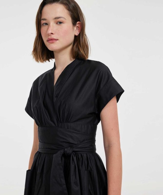 Devotion Twins Gimena Long Wrap Dress