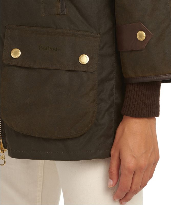 Barbour Green Norwood Waxed Cotton Jacket | Jules B