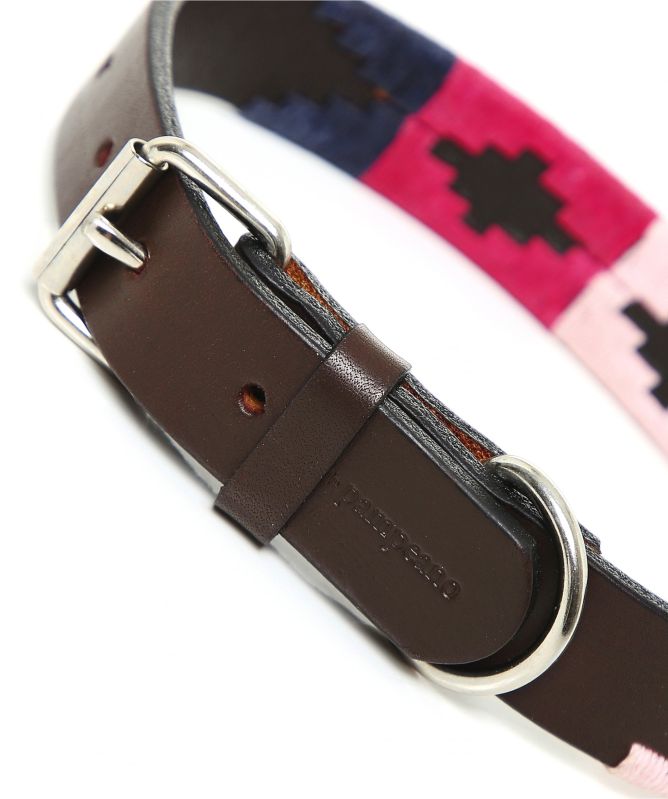 Pampeano Leather Petalo Dog Collar | Jules B