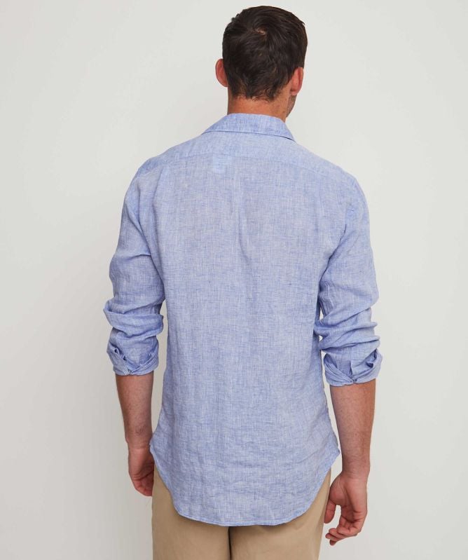 Stenstroms Fitted Body Linen Shirt | Jules B