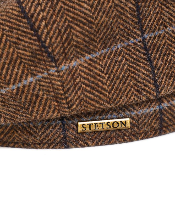 Stetson Wool Tweed Hatteras Cap | Jules B