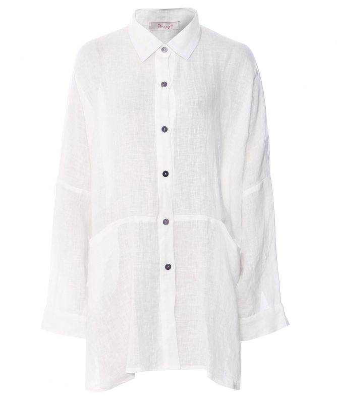 Thanny Anna Oversized Linen Shirt | Jules B