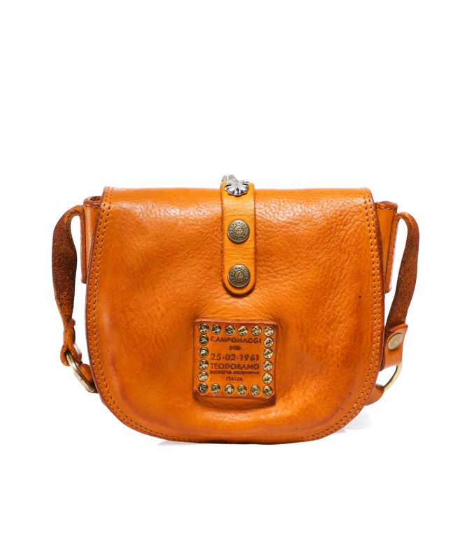 Campomaggi Small Studded Leather Shoulder Bag | Jules B