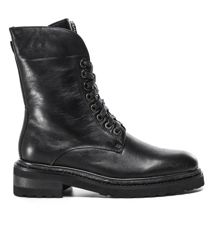 Alma en Pena Leather Jewel Boots | Jules B