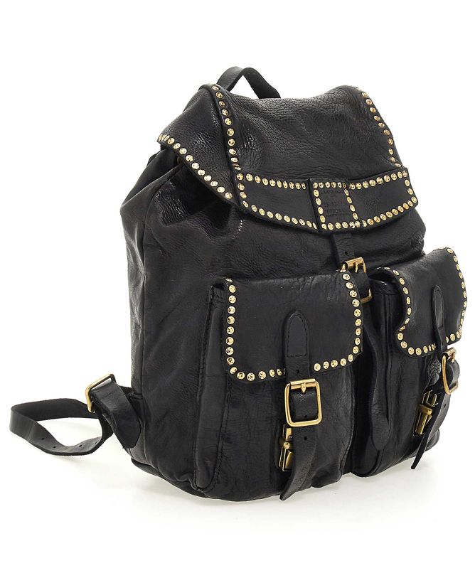 Campomaggi Kura Leather Studded Backpack | Jules B
