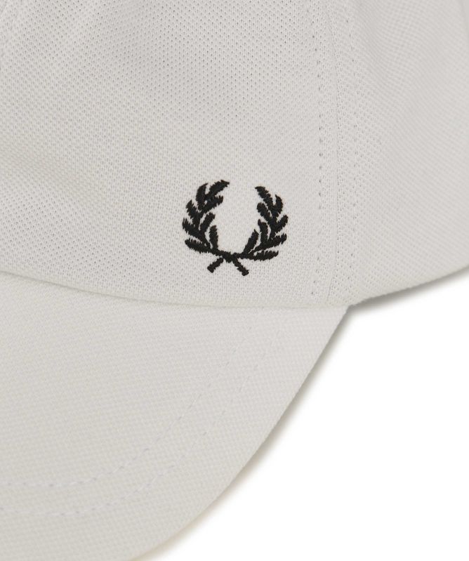 Fred Perry White Pique Classic Cap | Jules B