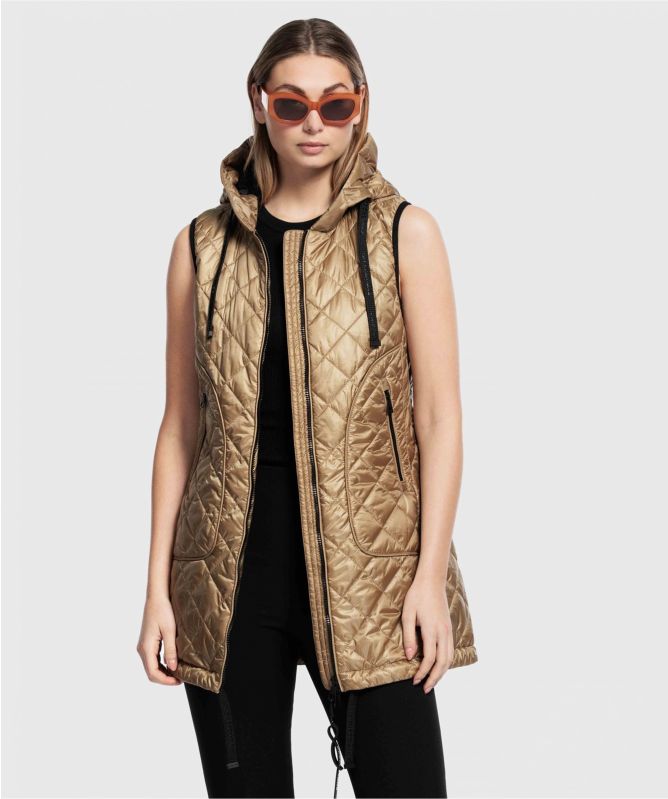 Creenstone Long Quilted Bodywarmer | Jules B