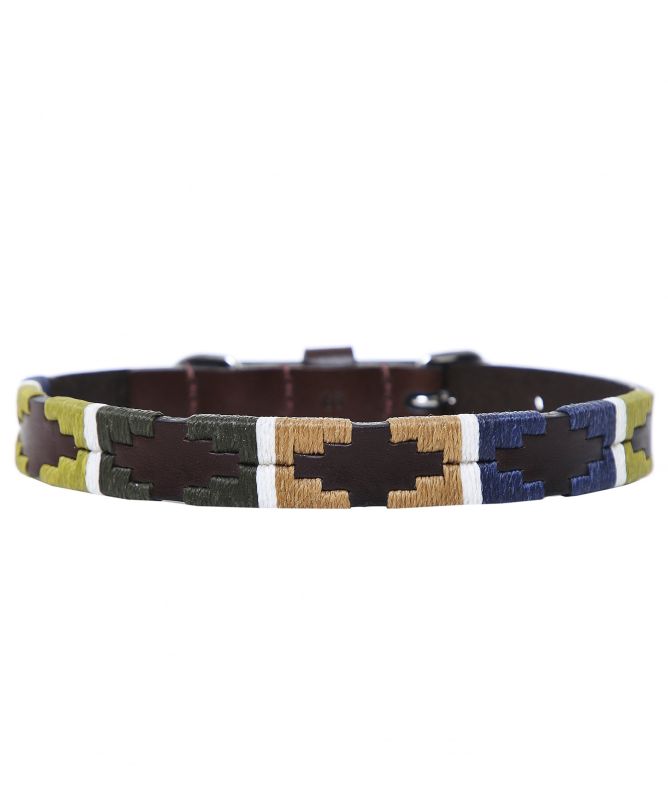 Pampeano Leather Caza Dog Collar | Jules B