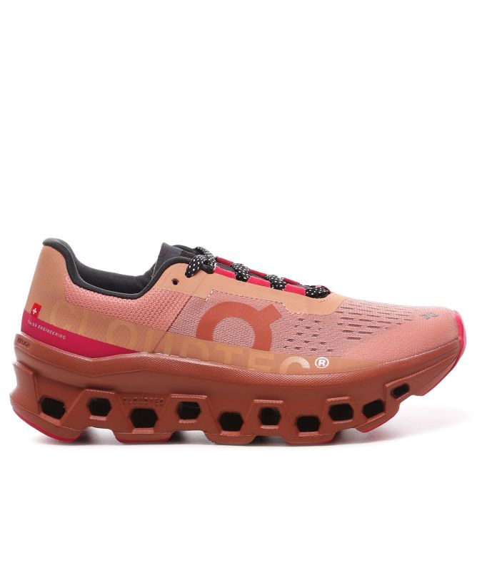 On Running Pink Cloudmonster Trainers | Jules B