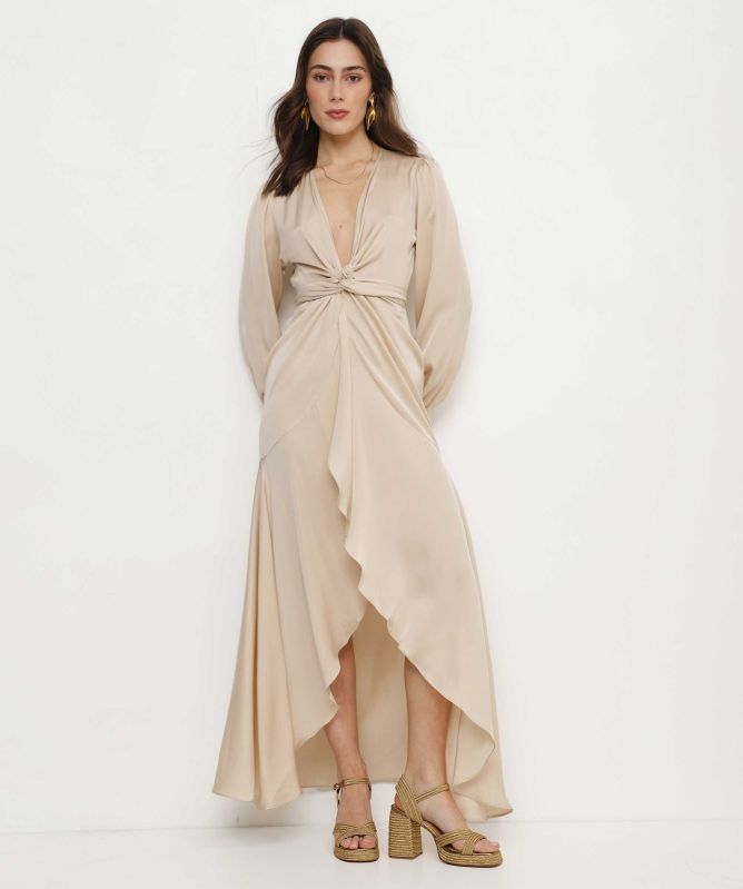 Silk95Five Ananda Long Dress