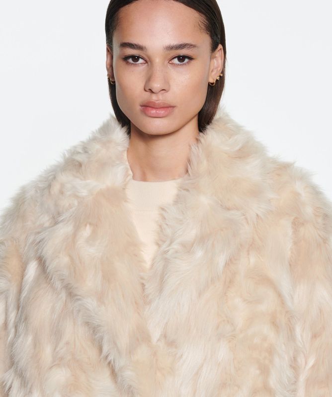 Stand Studio Faux Fur Paisleigh Coat | Jules B