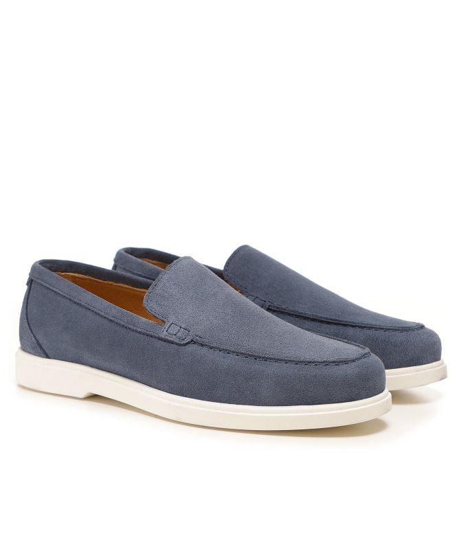 Loake Suede Tuscany Loafers | Jules B